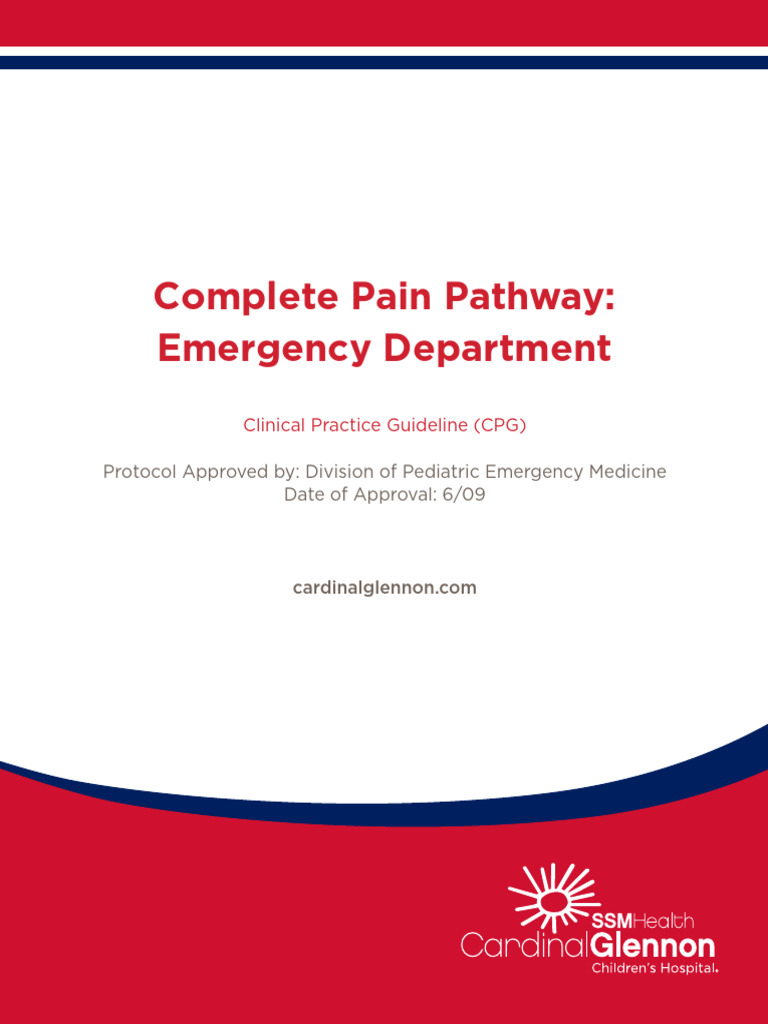 Complete Pain Pathway Clinical Practice Guideline | PDF | Oxycodone ...