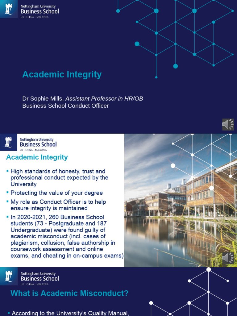 Academic Integrity Slides 2122WithAudio111121 | PDF | Academic ...