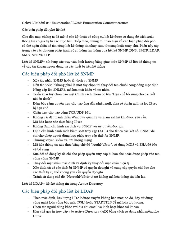 Cehv12-Modul 04 - LO#08 | PDF