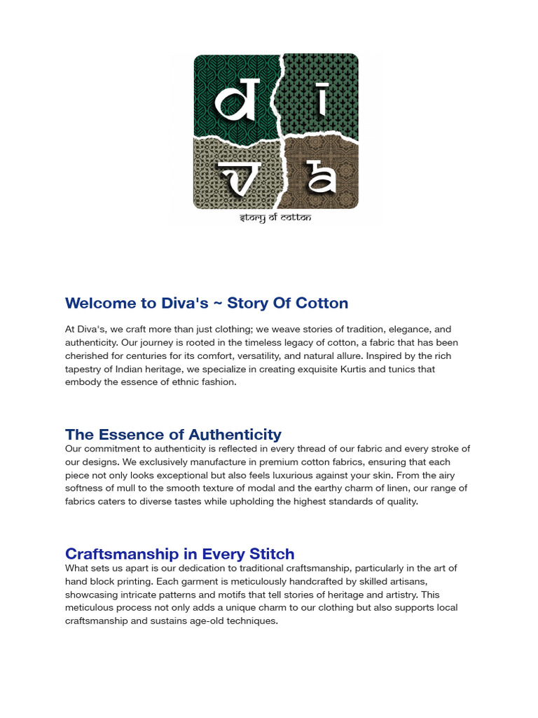 Diva's | Download Free PDF | Textiles | Linens