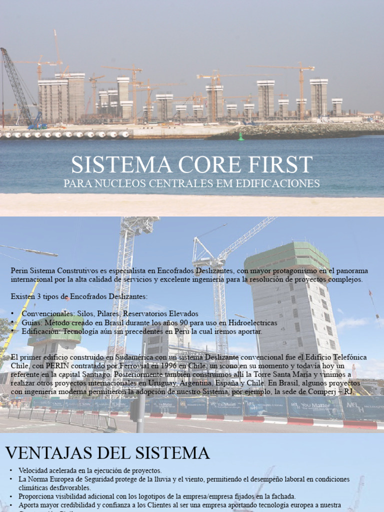 Sistema Core-First Nucleo Central Edificacion | PDF