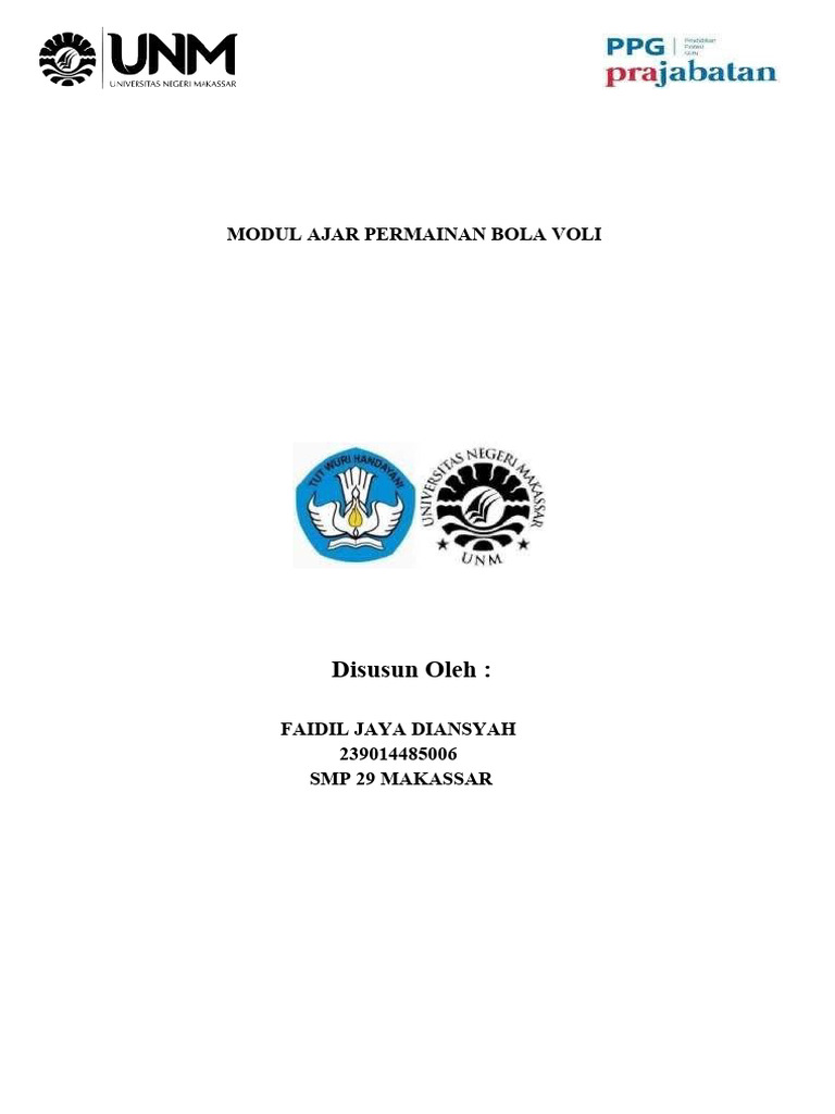 Modul Voli Fadli Alimuddin | PDF
