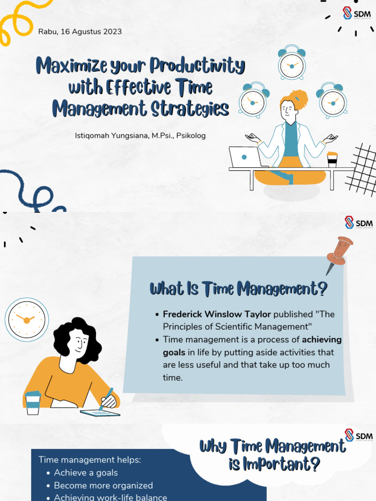 Effective Time Management Tips | PDF | Disciplines | Time Management