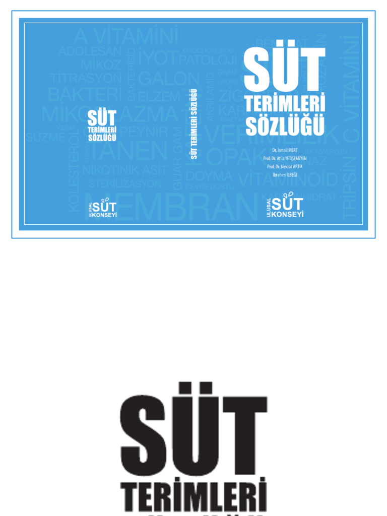 Hafta - Sut-Terimleri-Sozlugu | PDF