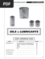 Refrigerant Compatibility and Oil Chart | PDF | Cold | Lubrication