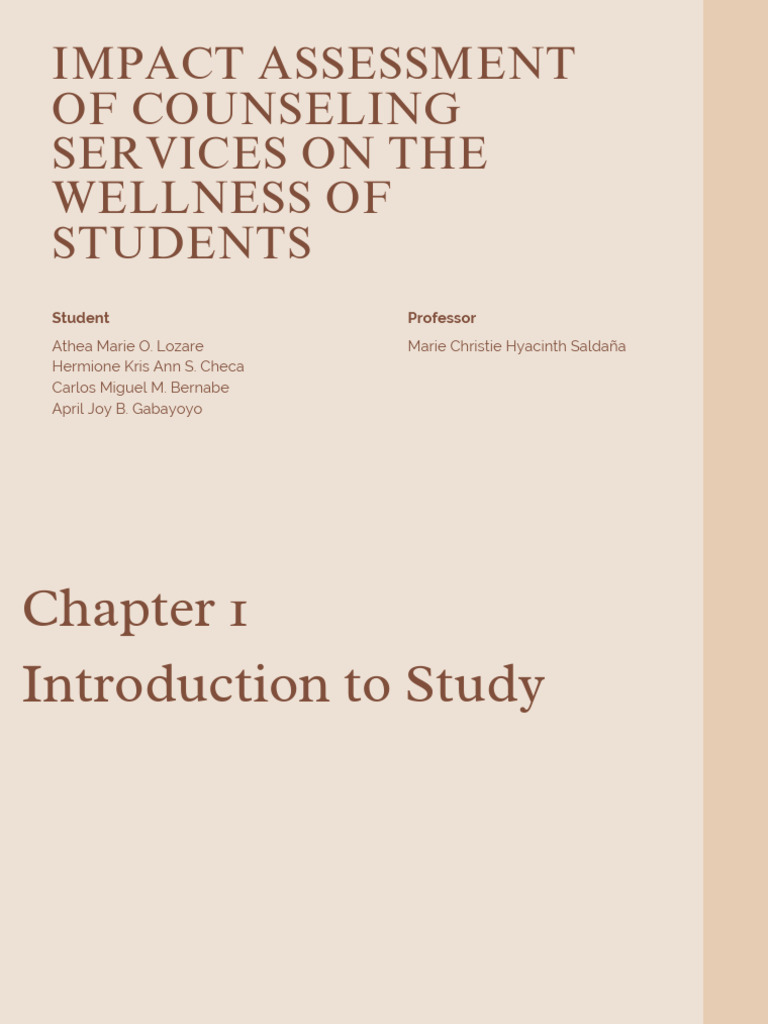 Brown Monochrome Simple Minimalist Research Project Final Defense ...