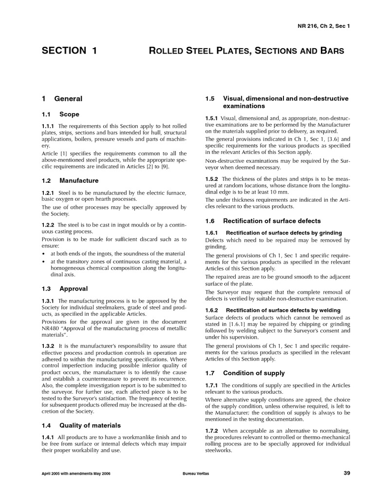 Chapter 2 | PDF | Steel | Rolling (Metalworking)