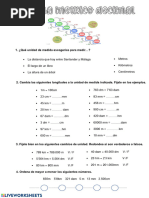 Conversión de Unidades de Longitud | PDF | Distancia | Unidades de medida
