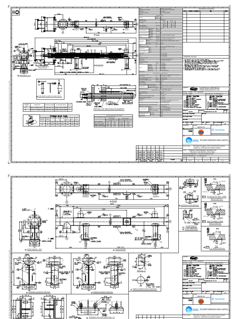General Notes:: Reference Drawings | PDF | Nozzle | Process Engineering