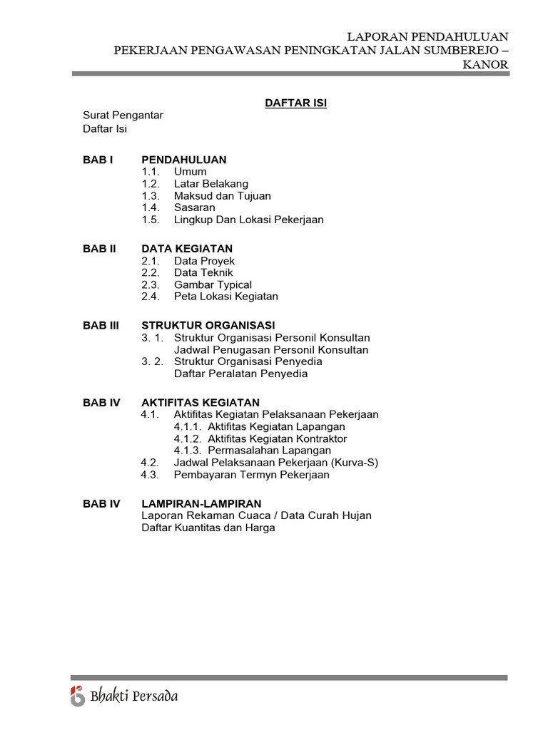 Lap. Pendahuluan | PDF