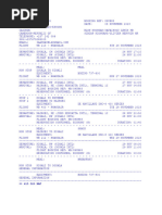 Weekly Flight Schedule for UNHAS DRC | PDF | Aviation