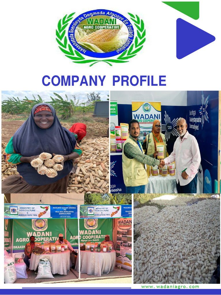 Wadani Agro Cooperative Profile | PDF | Agriculture | Sustainability