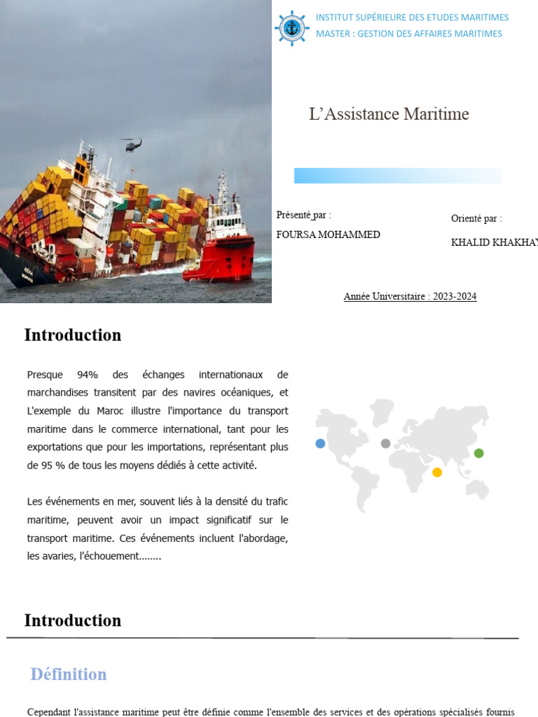 Assistance Maritime - FOURSA | PDF | Arbitrage | Remorqueur