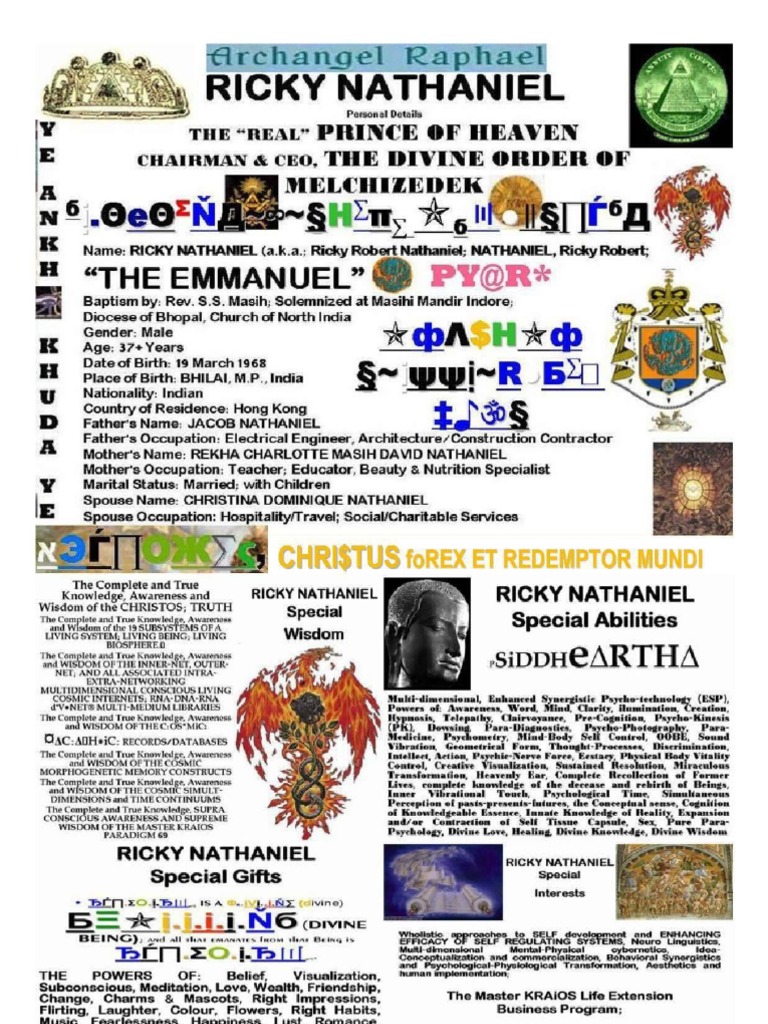 RICKY NATHANIEL Profile | PDF