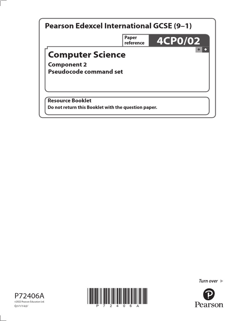 Pseudocode - Edexcel | Download Free PDF | Data Type | Control Flow