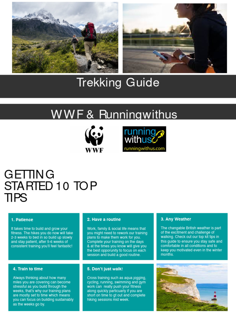 WWF Trekking Guide | PDF | Foot | Anatomical Terms Of Motion