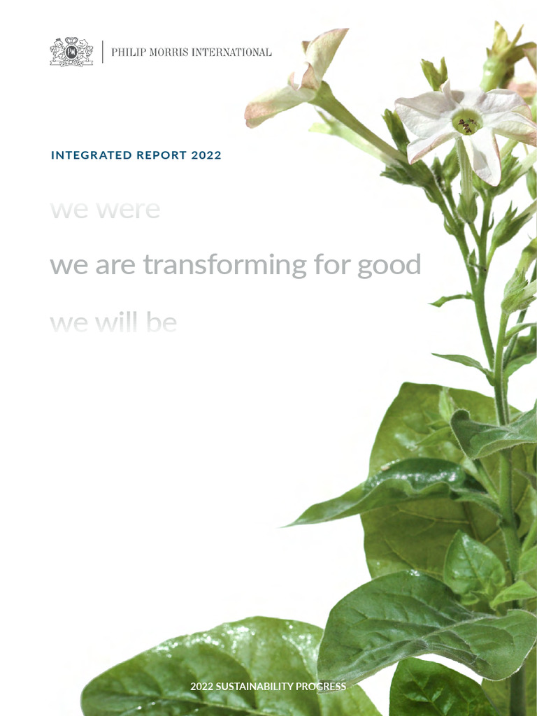 PMI Integrated Report 2022 Overview | PDF