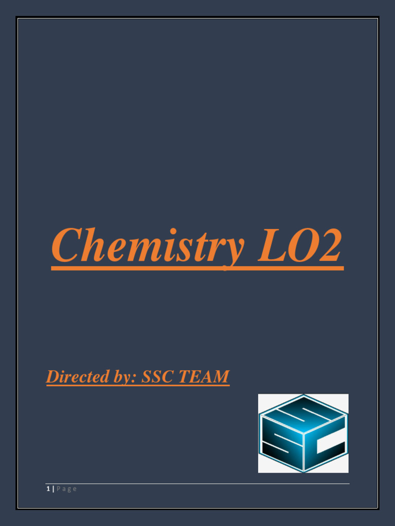 Chemistry LO2 (SSC) | Download Free PDF | Atoms | Atomic Nucleus