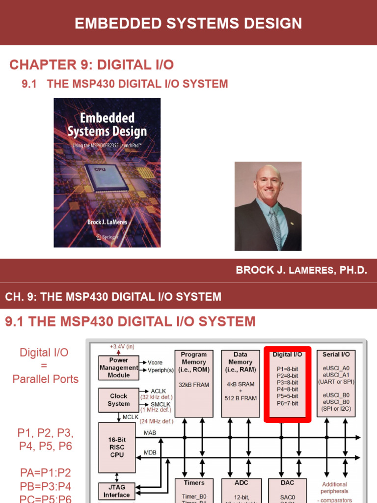 Ch09 Digital IO Slides | PDF | Computer Architecture | Computer Hardware