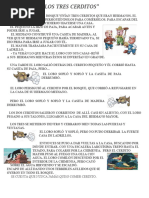 Los Tres Cerditos: Cuento Ilustrado | PDF