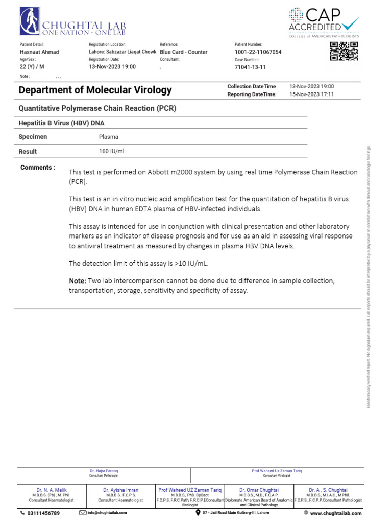 ReportViewer Aspx | PDF | Polymerase Chain Reaction | Pathology