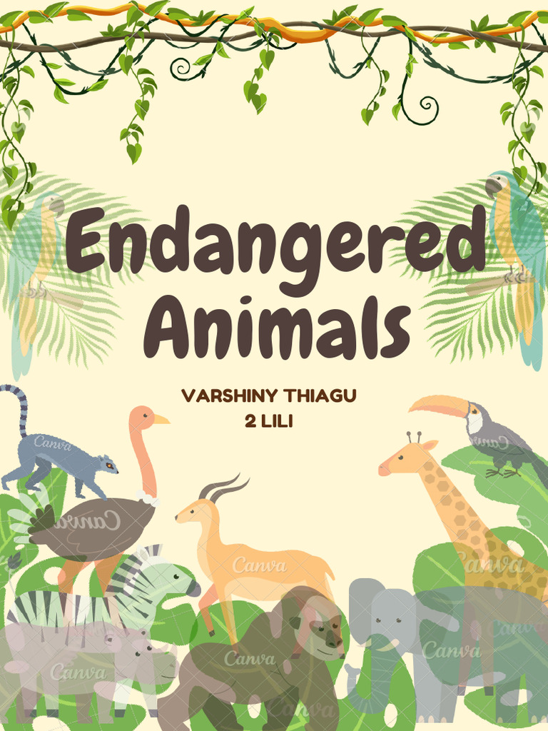 Endangered Animals | PDF