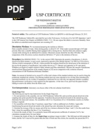 USP PVT Calculation Tool V2.0 | PDF