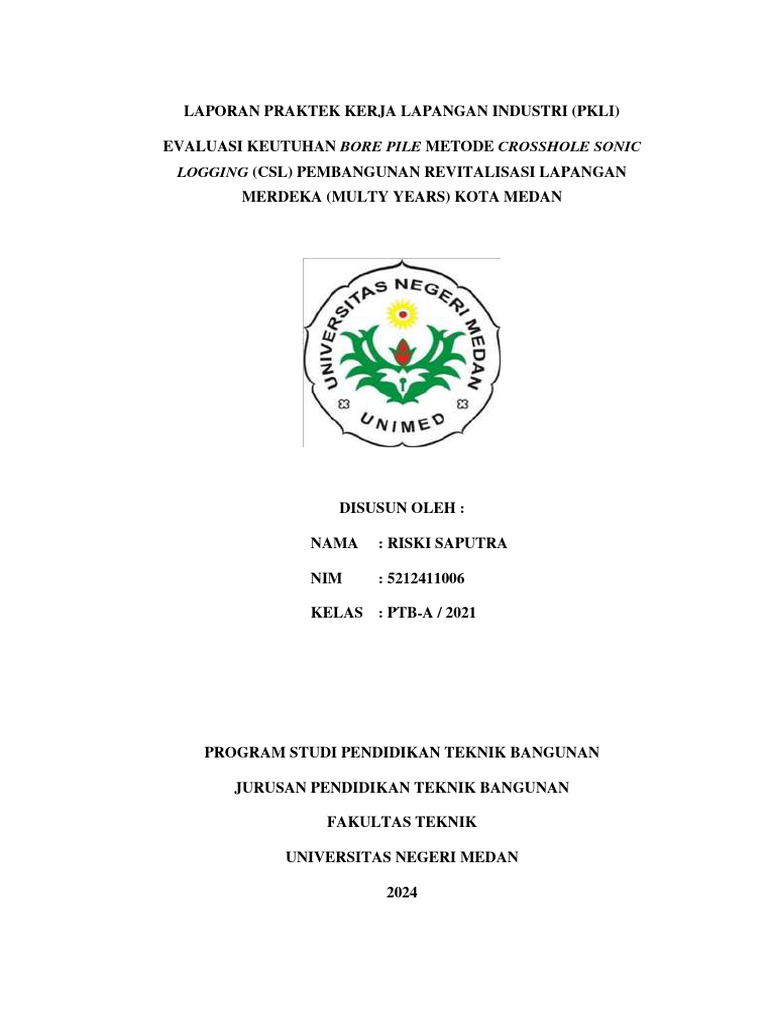 Praktek Kerja Lapangan | PDF | Seni | Teknologi & Rekayasa