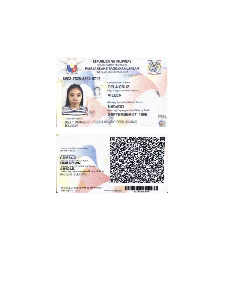 National Id | PDF