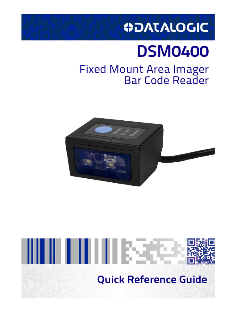 DSM0400 Fixed Mount Area Imager Quick Reference Guide (ENG) | PDF ...
