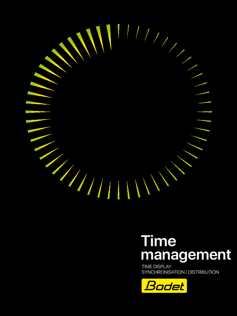Bodet Time Management | Download Free PDF | Clock