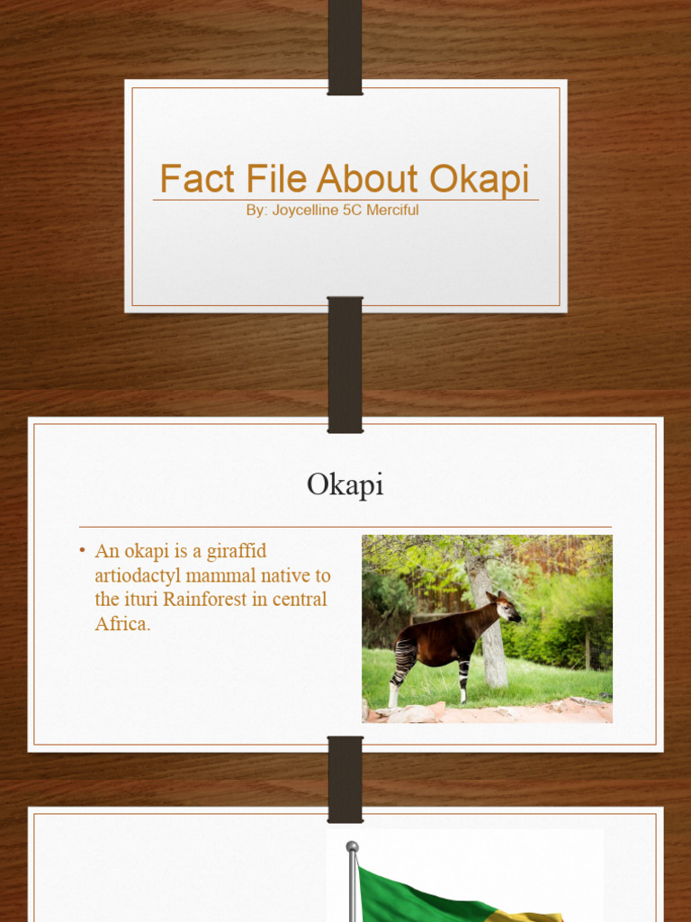 Fact File About Okapi | PDF