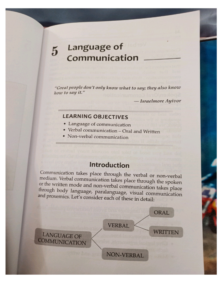 Verbal and Non-Verbal Communication | PDF