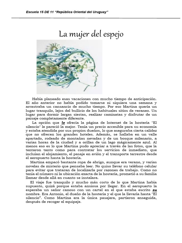 La Mujer Del Espejo | PDF | Pesadilla