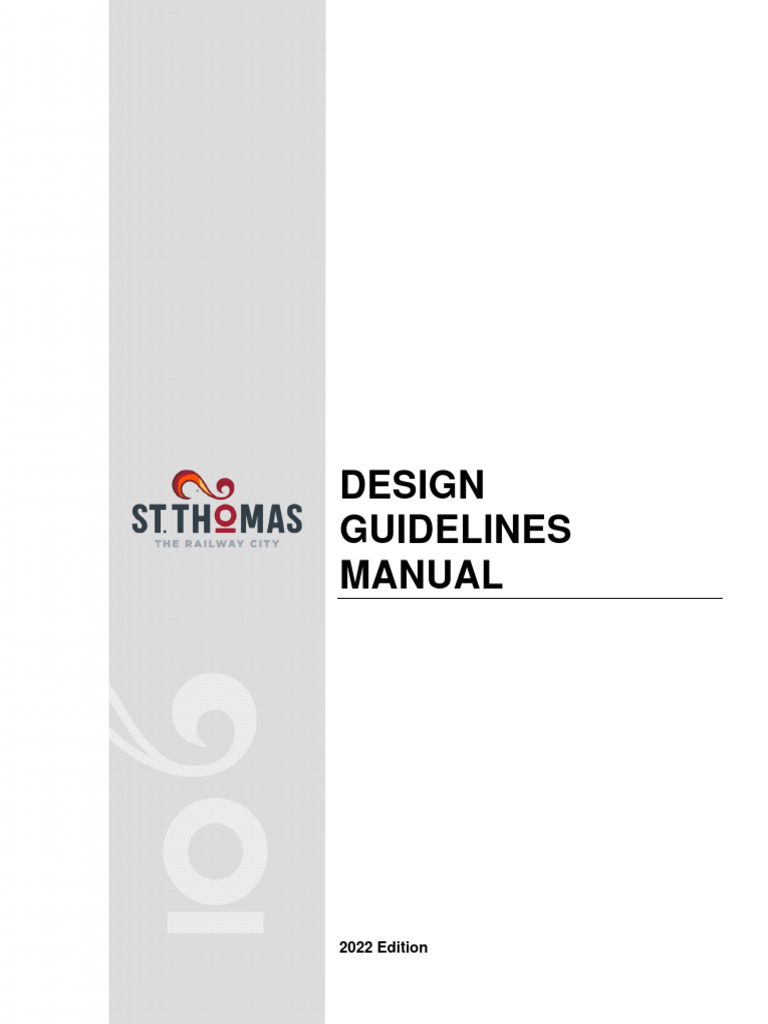 Design Guidelines Manual | PDF | Storm Drain