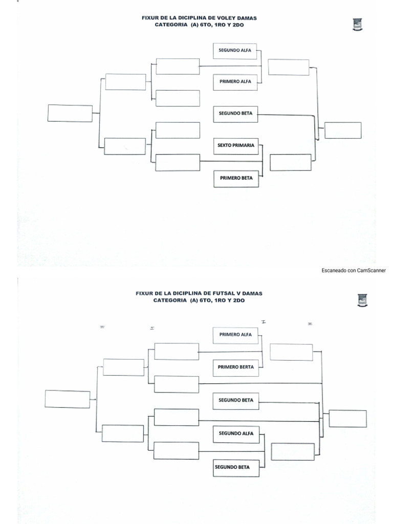 Fixture Cat. A 6to, 1ro y 2do PDF | PDF