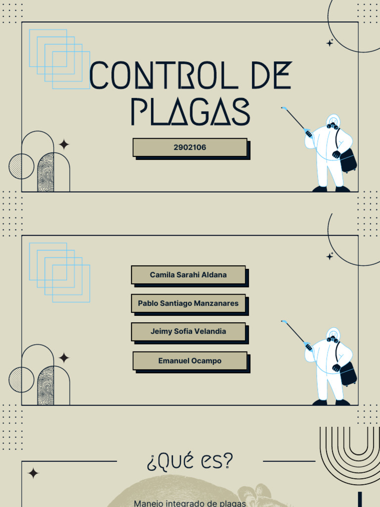 Control de Plagas | Descargar gratis PDF | Plaga (organismo)