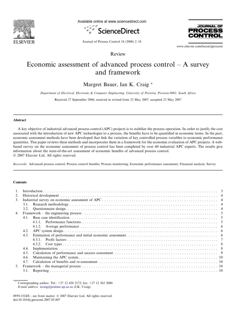 APC Economic Performace Aassessment Survey | PDF | Technology & Engineering