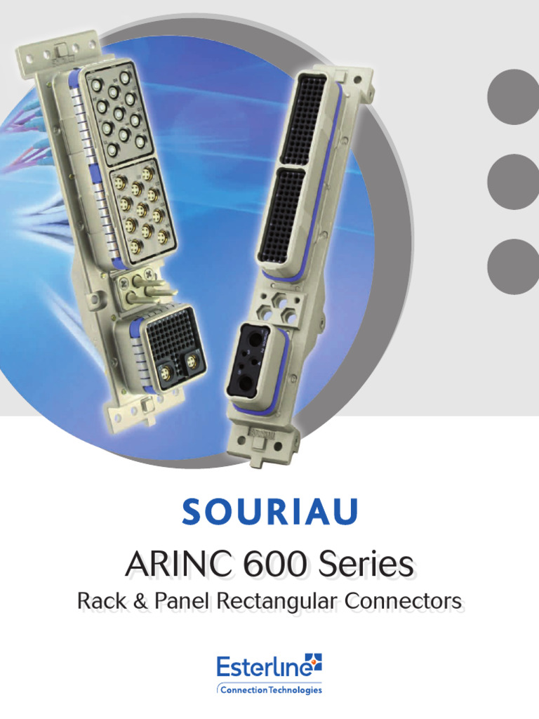 Arinc 600 Series | PDF | Electrical Connector | Alternating Current