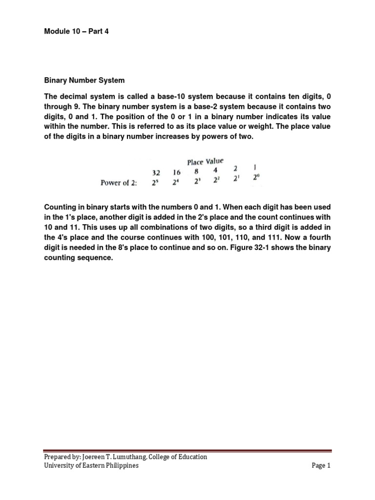 Module 10 Part 4 | PDF | Logic Gate | Binary Coded Decimal