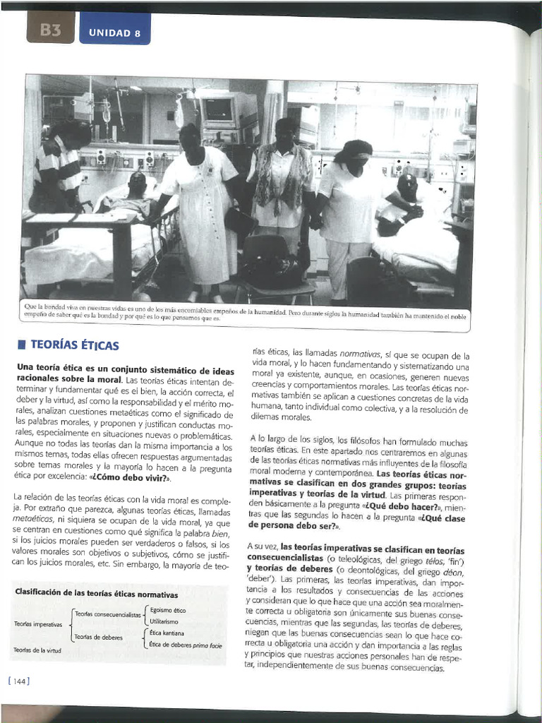 Teorías Éticas 1º Bach | PDF
