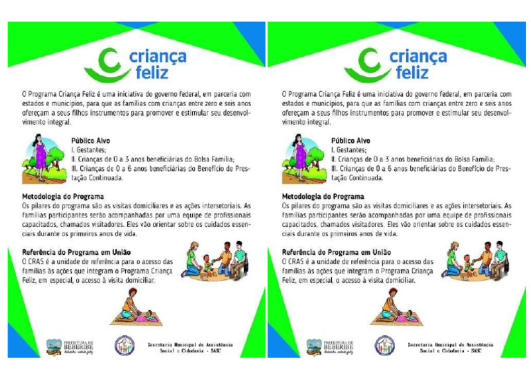 Folder Criança Feliz - PDF Imprimir | PDF