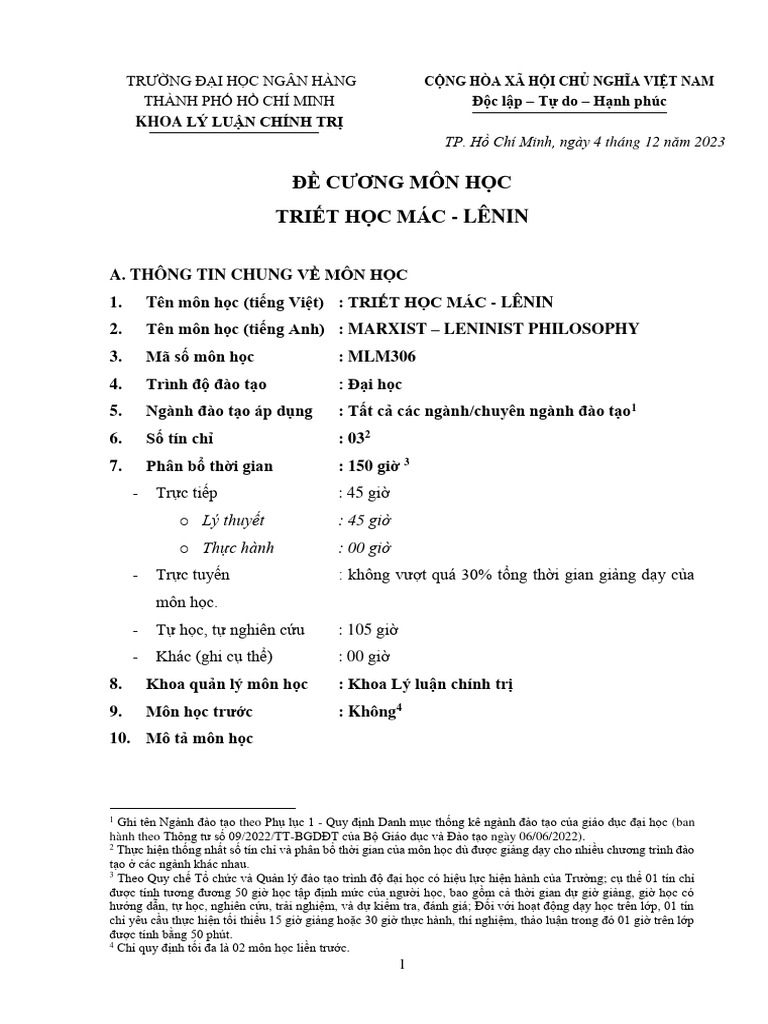 Triet Hoc 2024 | PDF