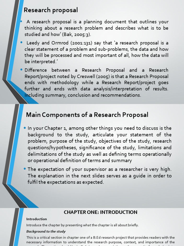 Research Proposal Guide | PDF | Quantitative Research | Sampling ...