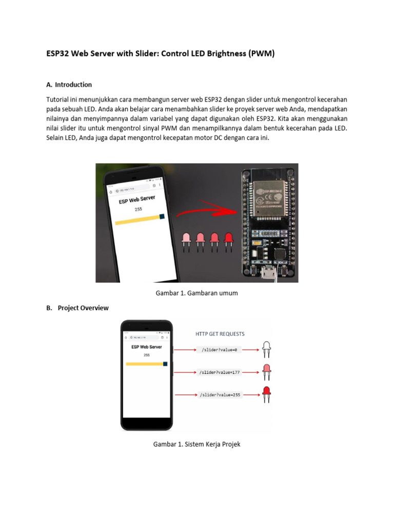 P11 - ESP32 Web Server With Slider | PDF