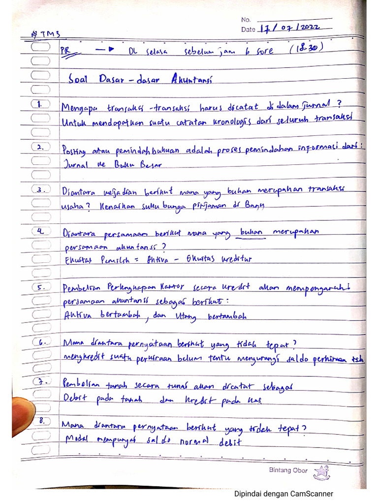 Nabilah Khansa Luthfiyah - Kuis Pilihan Ganda - Tugas Pertemuan 3 | PDF