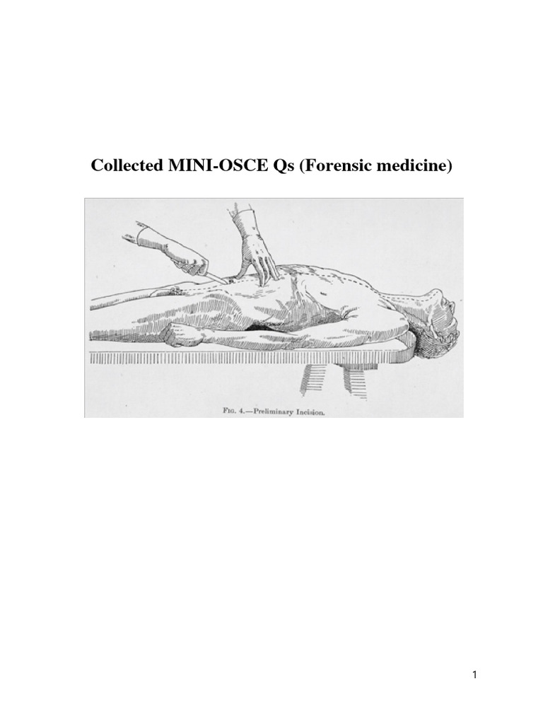 MINI-OSCE-Summary | PDF | Acetylcholine | Brainstem
