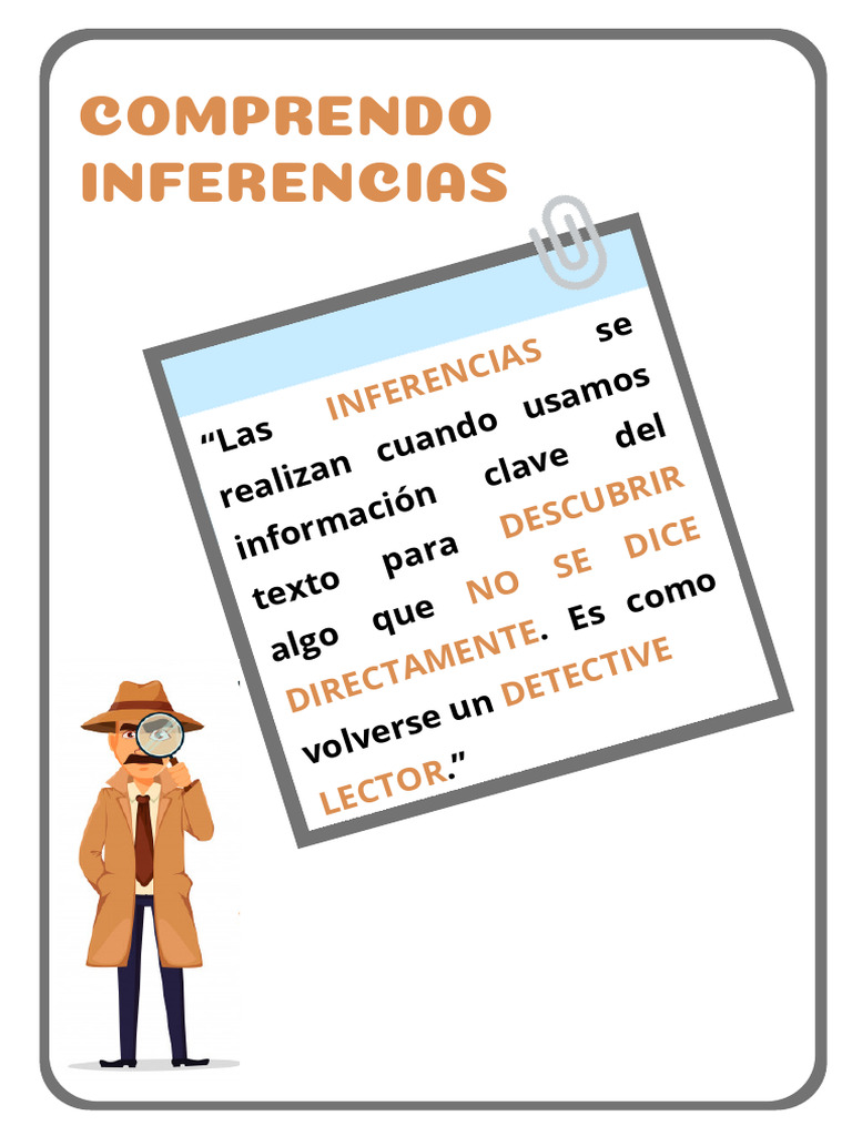 Comprendo Inferencias | PDF