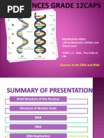 DNA (The Code of Life) - 1 | PDF | Translation (Biology) | Rna