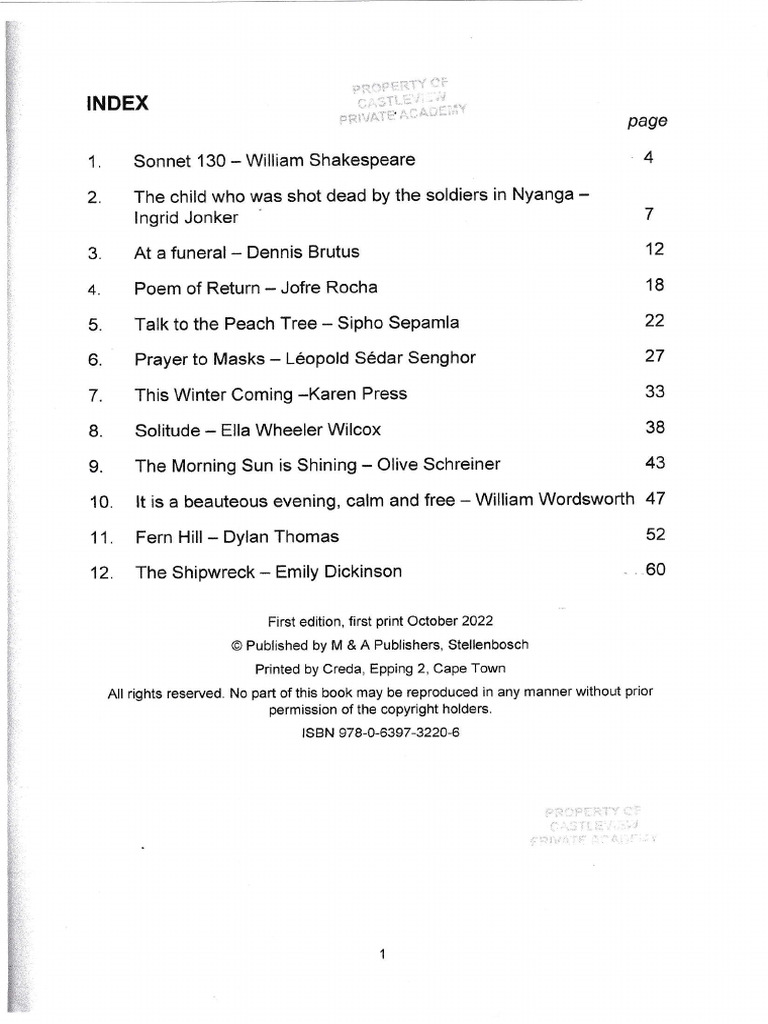 Poetry Pack - 20240516 - 0001 | PDF | Poetry | Sonnets